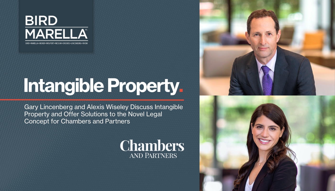 Gary Lincenberg and Alexis Wiseley Discuss Intangible Property and ...