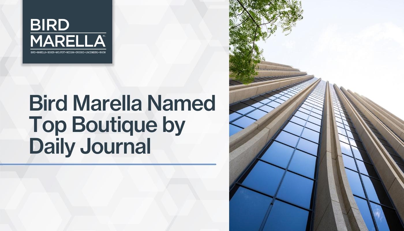 Bird Marella Named Top Boutique by Daily Journal - Bird Marella